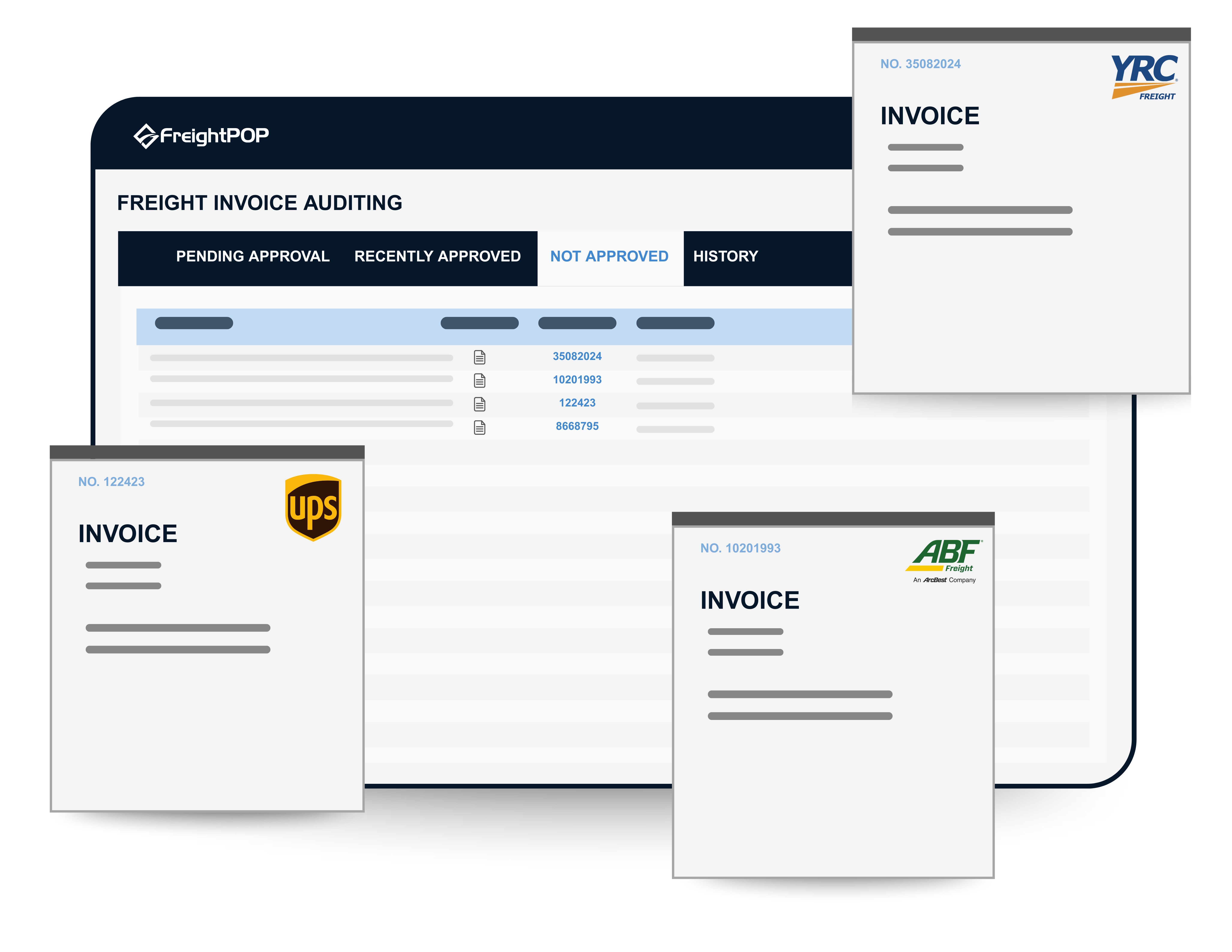 Freight Invoice Auditing Software | FreightPOP